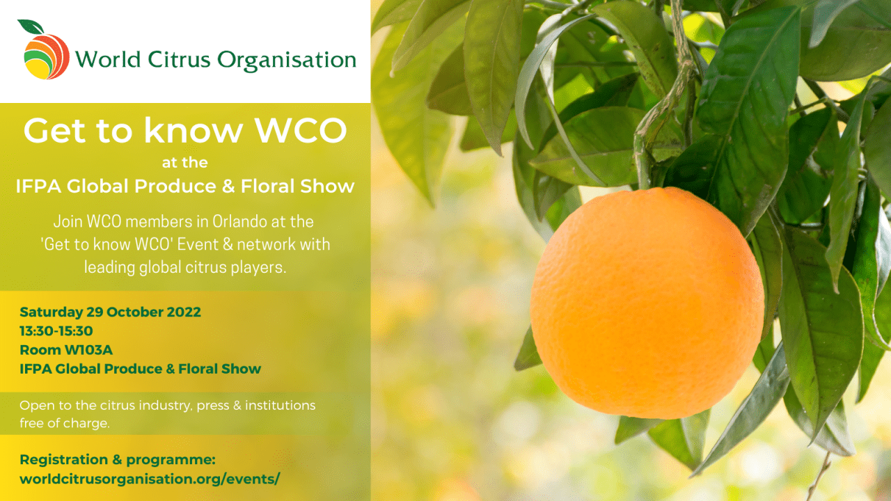 WCO Events | worldcitrusorganisation.org